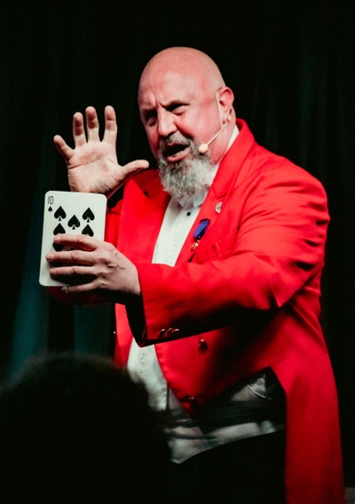 Professional Magician for events, The Great Baldini